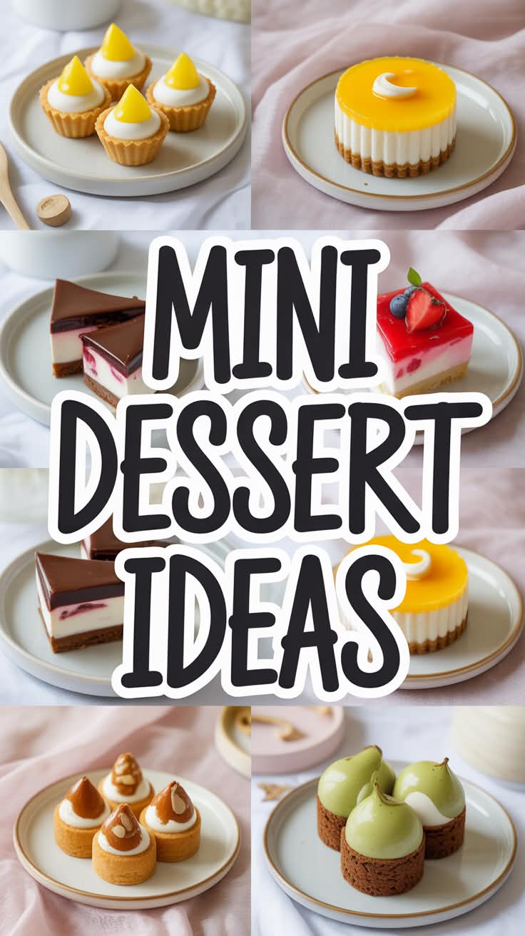 Small Sweets, Big Flex Mini Desserts