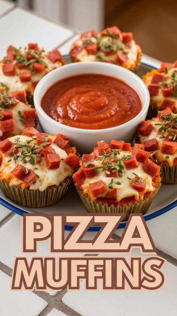 Easy Homemade Pizza Muffins Recipe for You