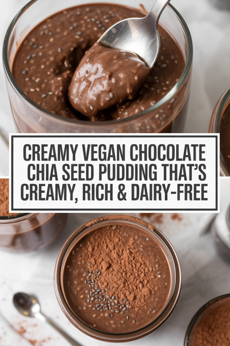 Vegan Chocolate Chia Seed Pudding That’s Creamy, Rich & Dairy-Free ...